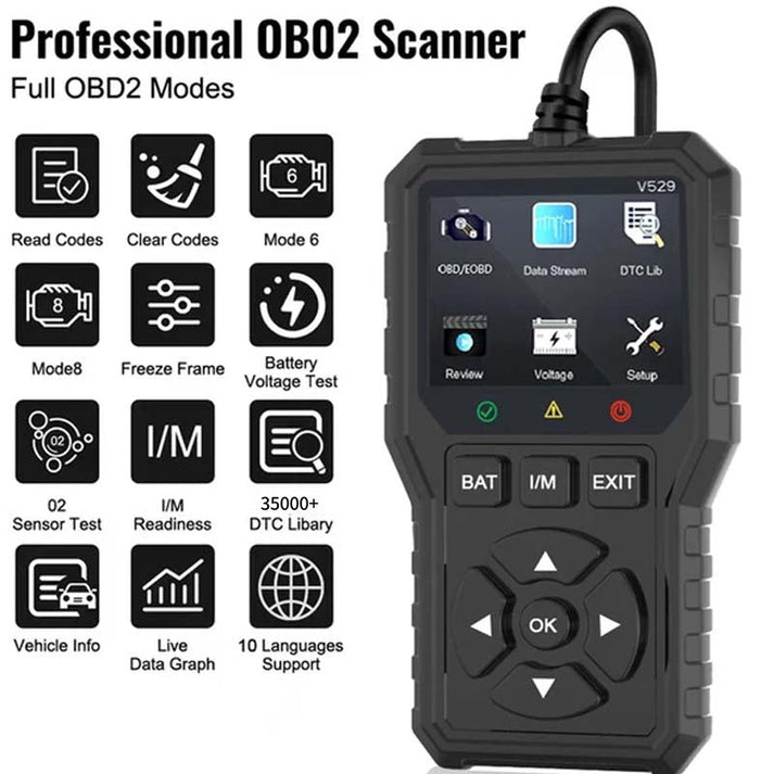 🚗60% OFF NOW!🎉Professional OBD2 Diagnostic Tool – Fast Analysis, Wide ...