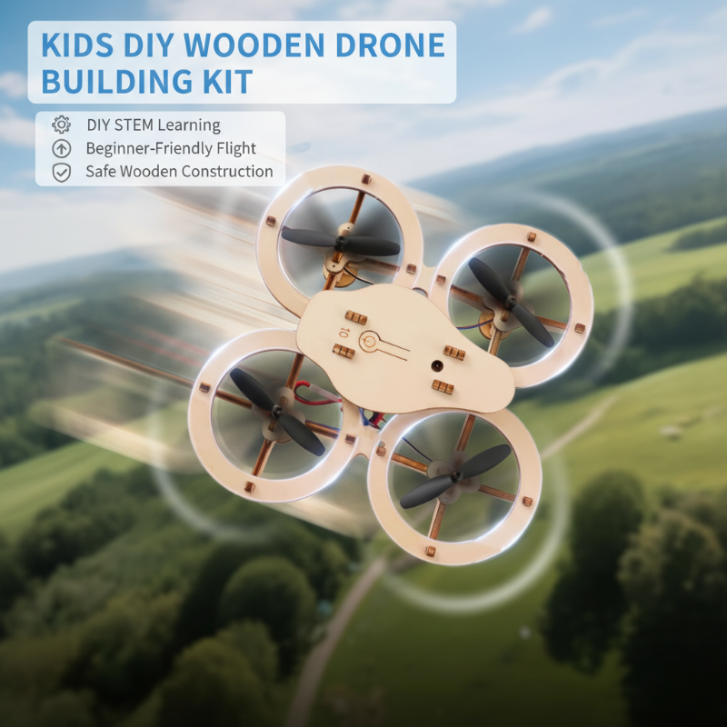 Kids DIY Wooden Drone Building Kit – londonwind